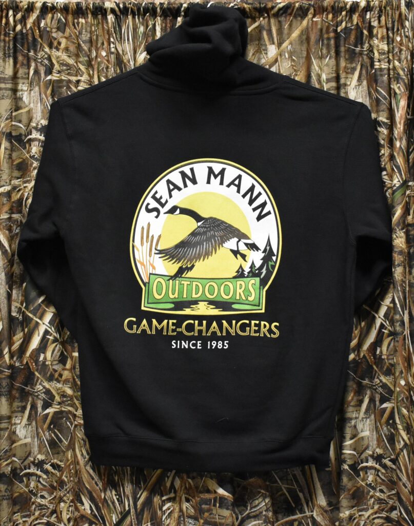Sean Mann Outdoors Logo Hoodie – Black – Sean Mann Outdoors